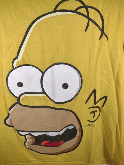 Shirts | Universal Studios Mens Size Small Homer Simpson Big Face ...